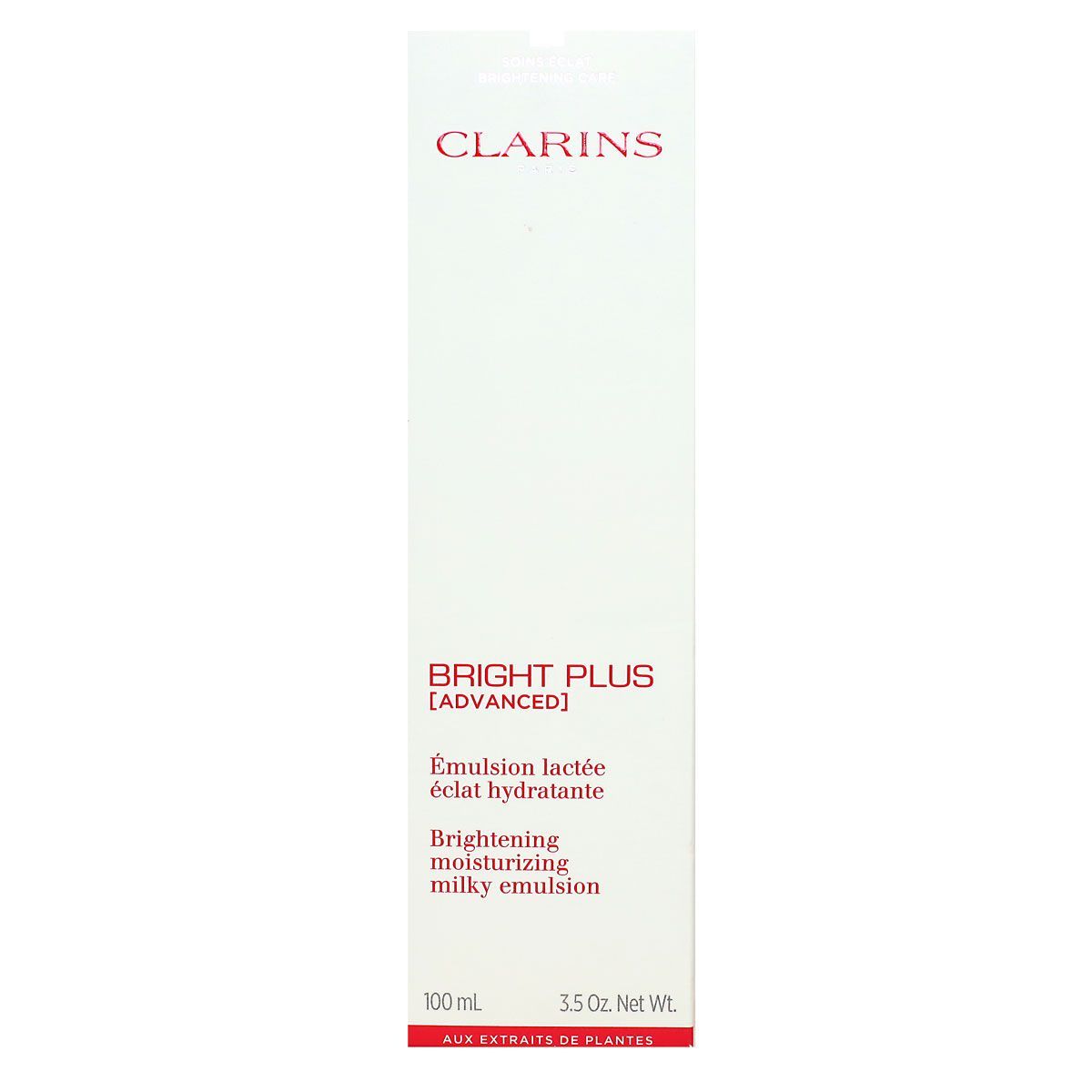 La Clarins Bright Plus Advanced Emulsion Éclat Hydratante 100 ml est ...