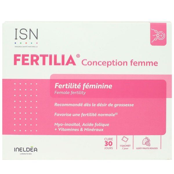 Fertilia Conception Femme est recommandé dès le désir de grossesse.