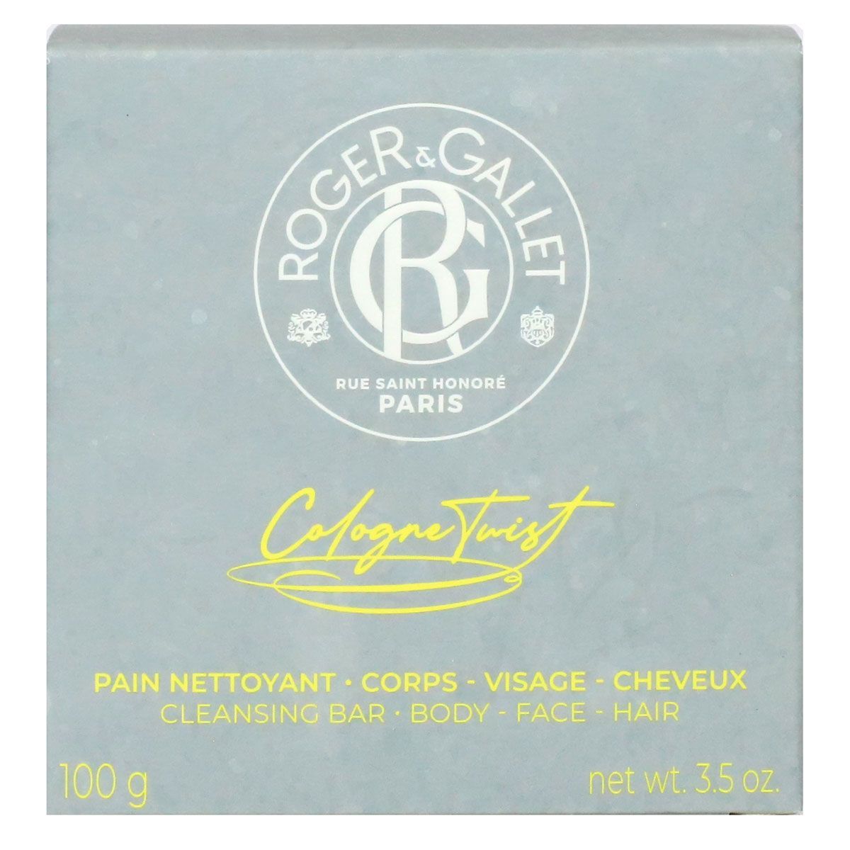 Le Pain Nettoyant Twist proposé par la marque Roger et Gallet est un ...