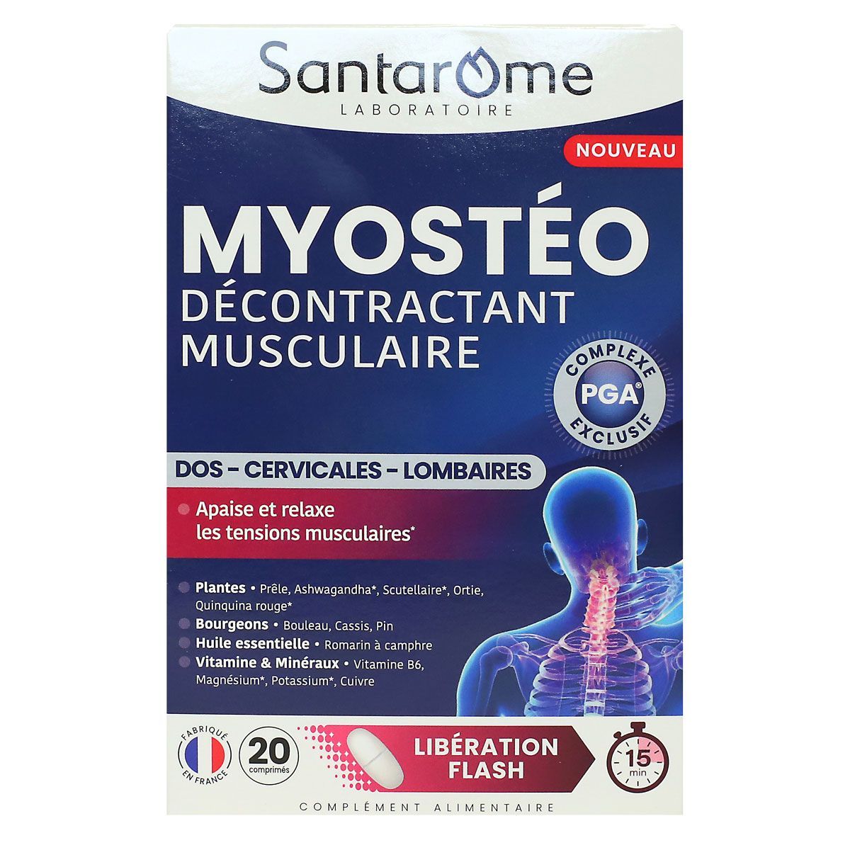 Myostéo Décontractant Musculaire est un complément alimentaire qui ...
