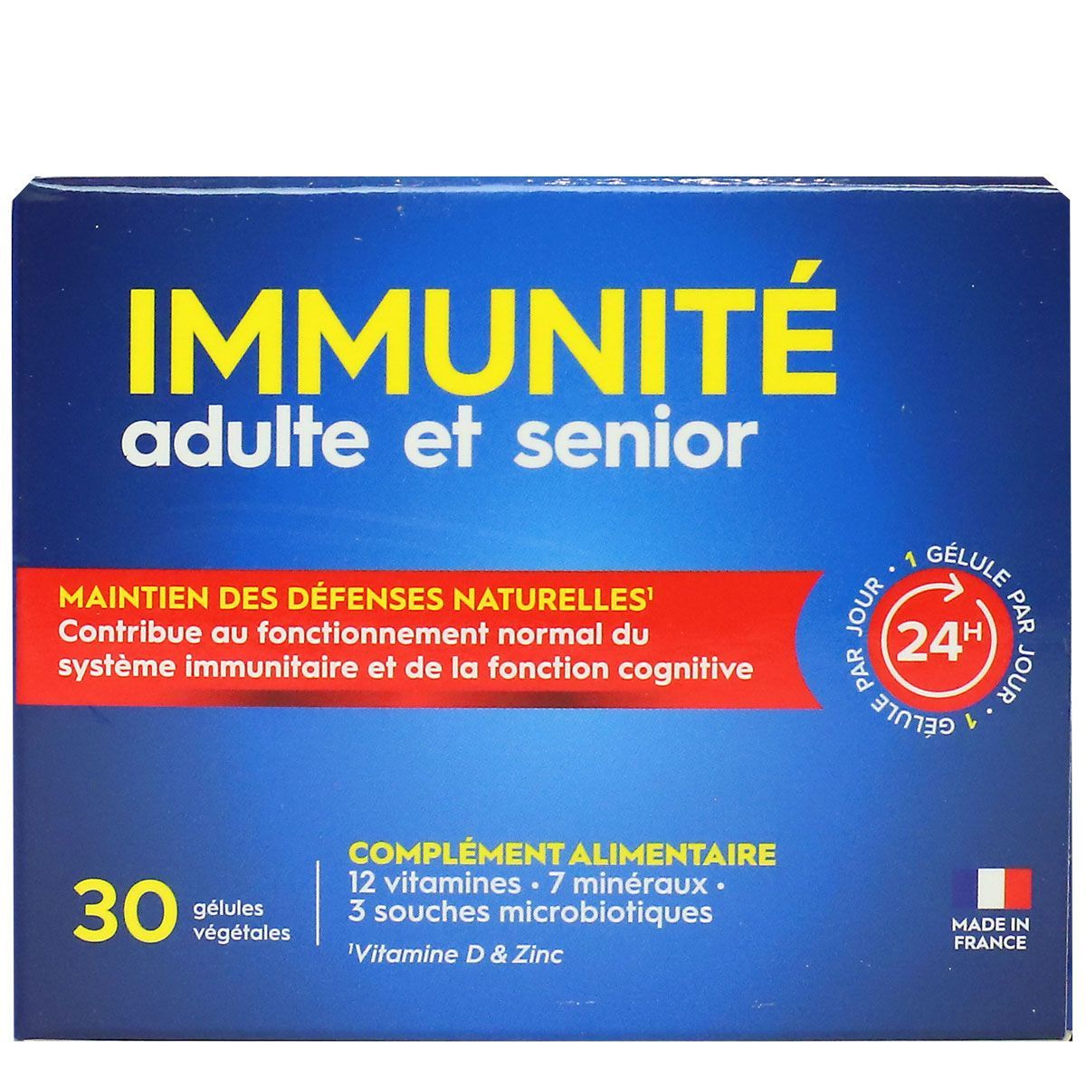 Ce complément alimentaire en gélules contient des ingrédients naturels ...